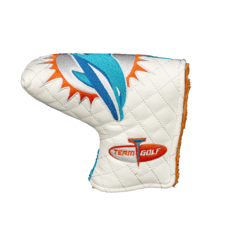 CMC Design Miami Dolphins Blade Putter Headcover - Teal/Orange/White | eBay