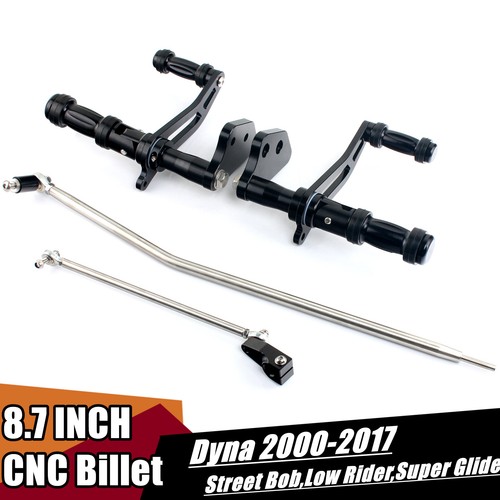 Alu Forward Controls Footpegs for Harley Dyna Low Rider FXDL Super ...