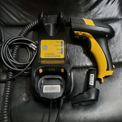DataLogic Powerscan M8300 Barcode Scanner With Docking Station | eBay