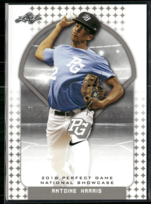 Antoine Harris 2018 Leaf Perfect Game #276 | eBay