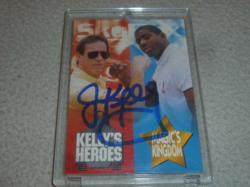 AUTOGRAPHED JIM KELLY NFL SKYBOX IMPACT CARD BUFFALO BILLS KELLYS ...