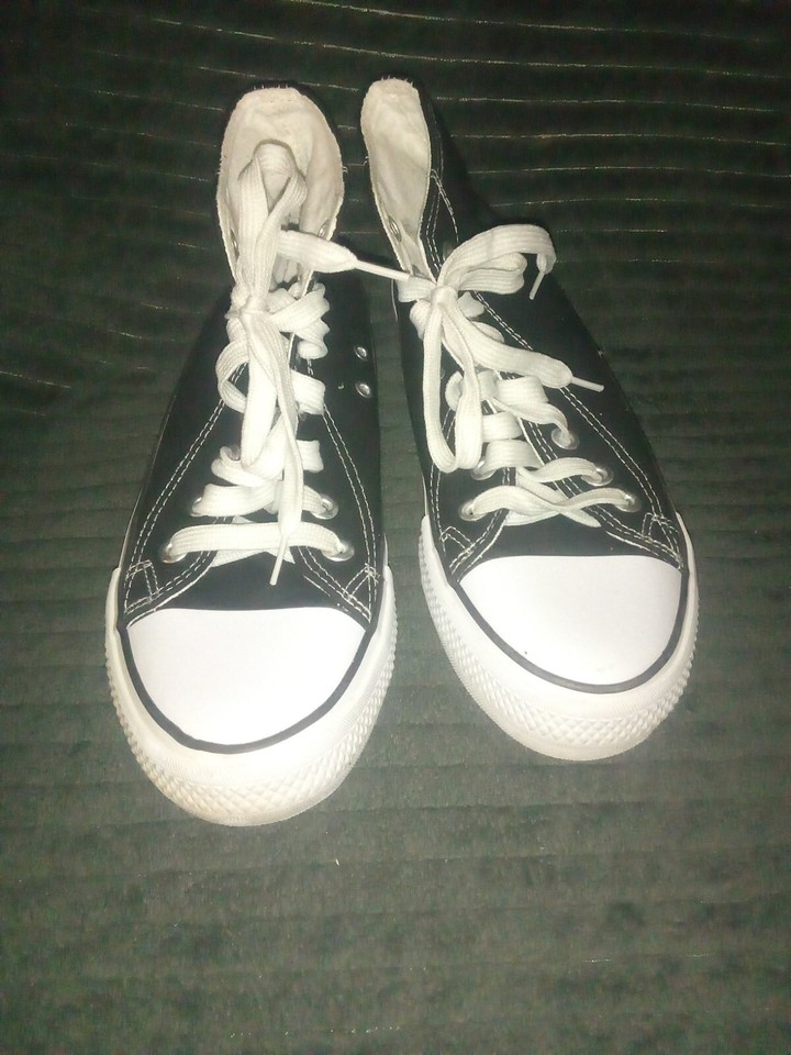 Lipira Star High Cut Unisex Canvas Shoes Fashion Black Size 41 All ...