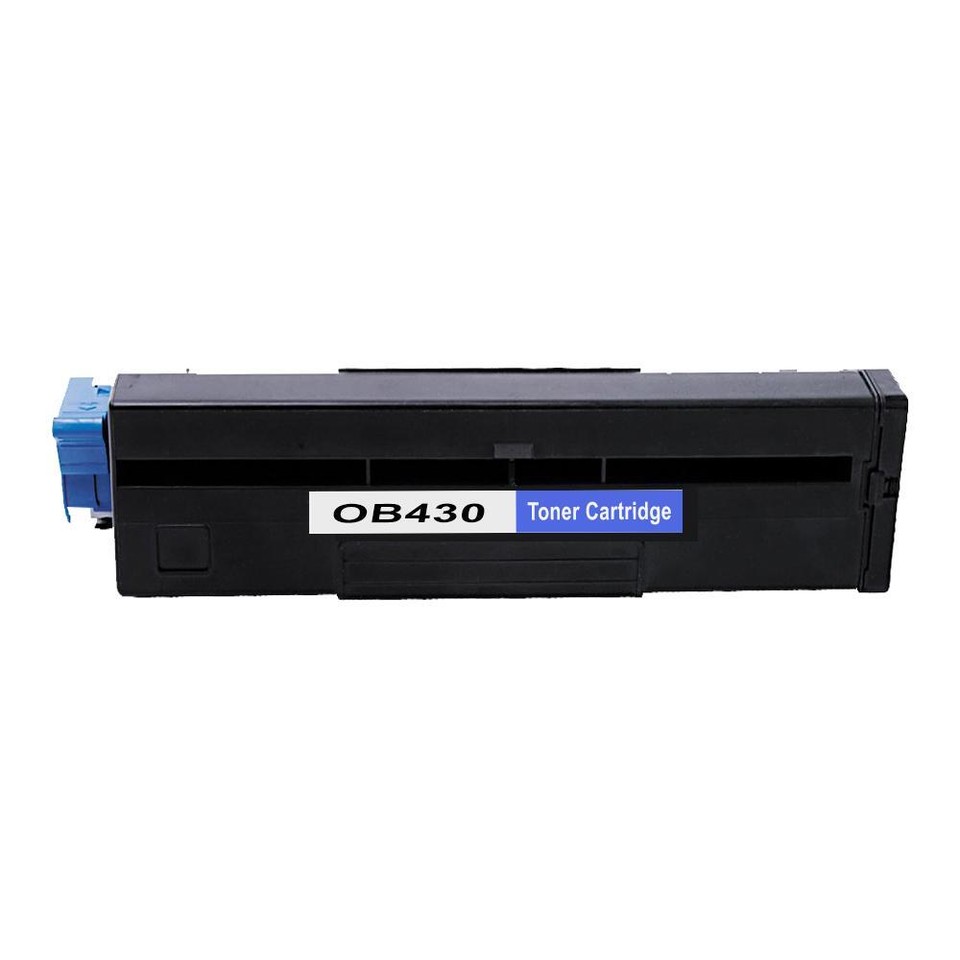 4 Black Toner Cartridge for OKI B430 B430d B430dn B440 B440dn MB460 ...