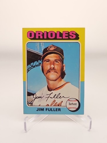 1975 Topps Jim Fuller #594 Baltimore Orioles Vintage Baseball Card | eBay