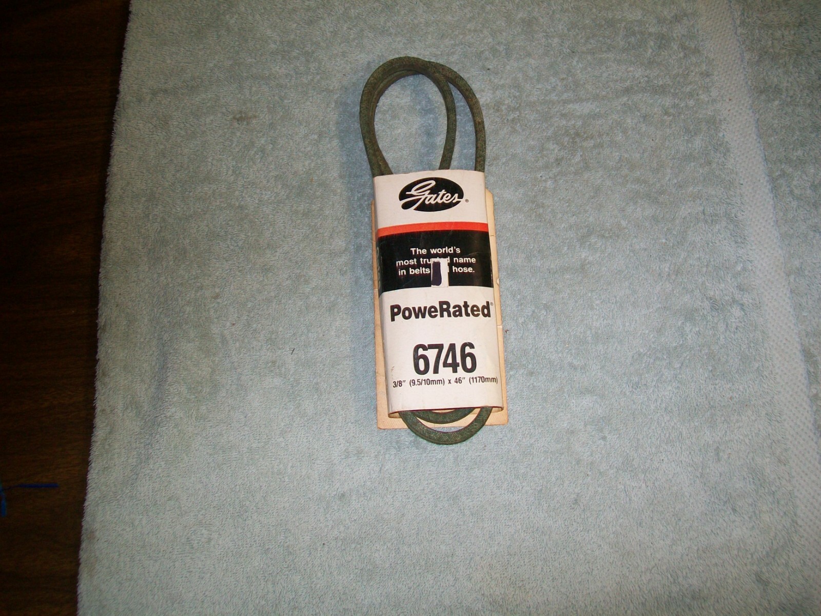 1 of Gates Powerated part # 6746 belt replaces 3/8 X 46" 3L460 | eBay