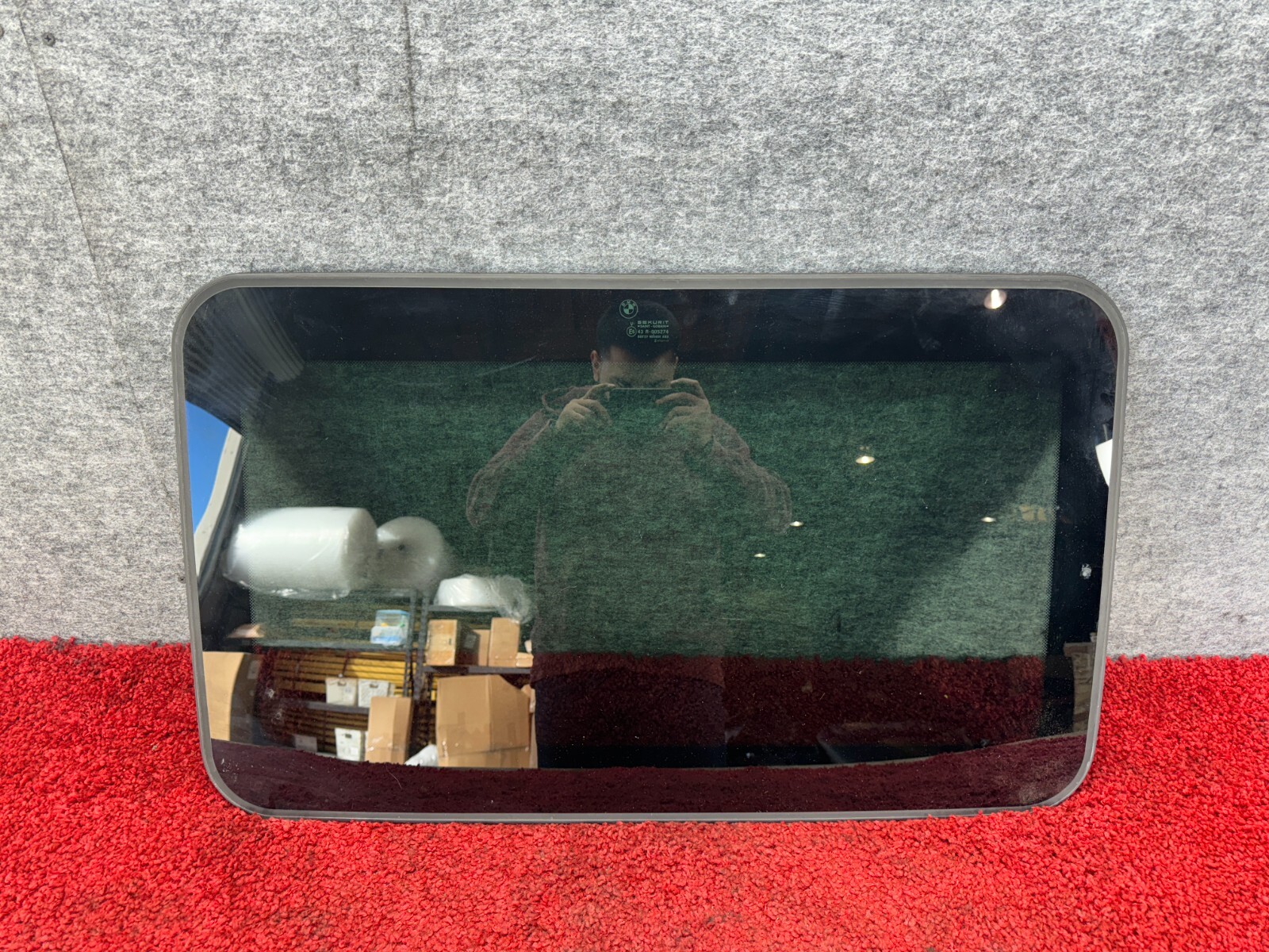 BMW 2001-2006 E46 M3 Sunroof Moonroof Panel Window Glass Assembly OEM ...