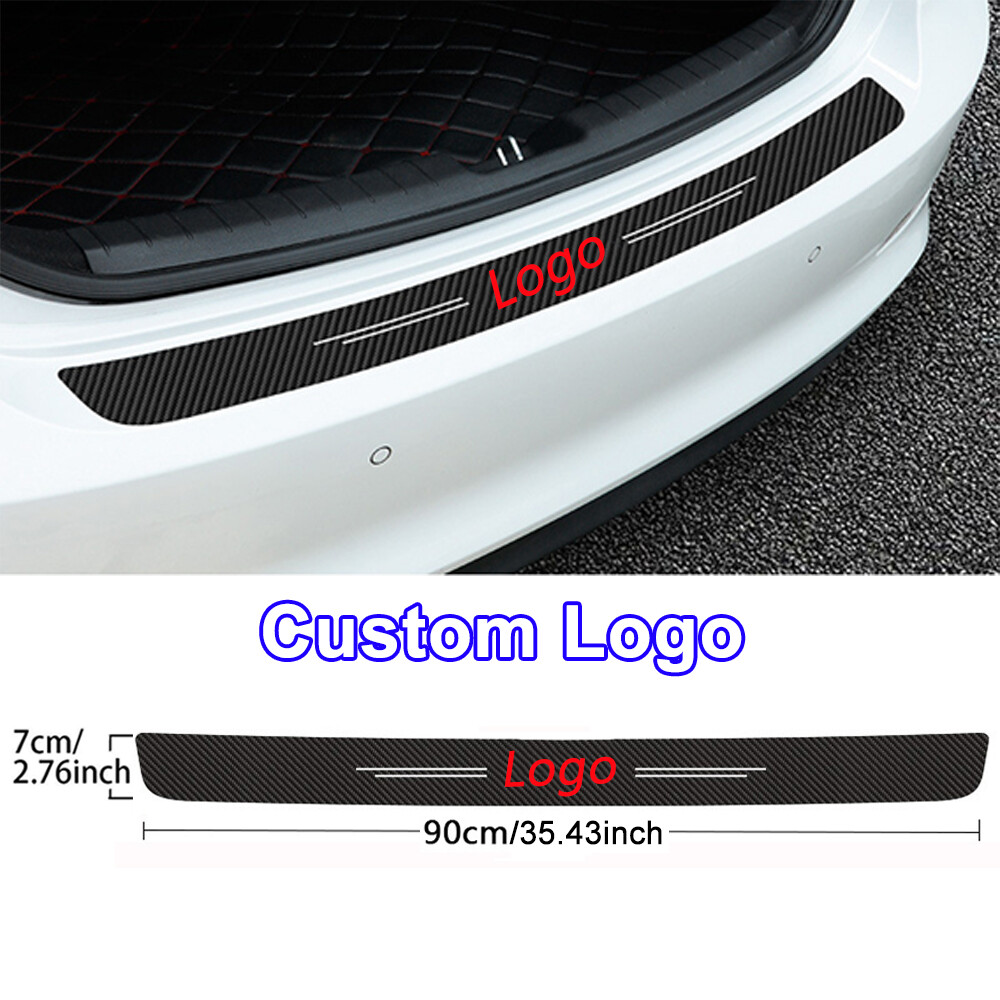 Custom Logo Car Rear Guard Bumper Cover Anti Scratch Decal Sticker ...