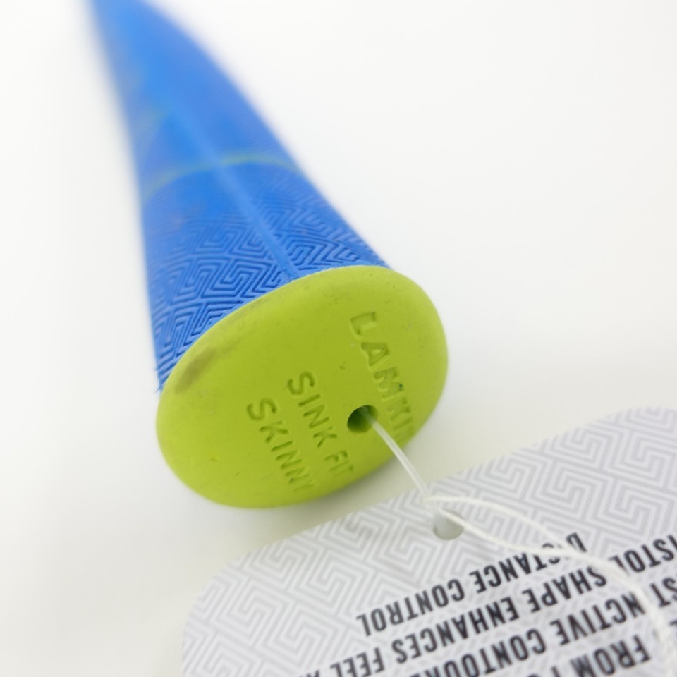 NEW LAMKIN SINK FIT RUBBER Skinny PISTOL Blue/Green Putter Grip | eBay