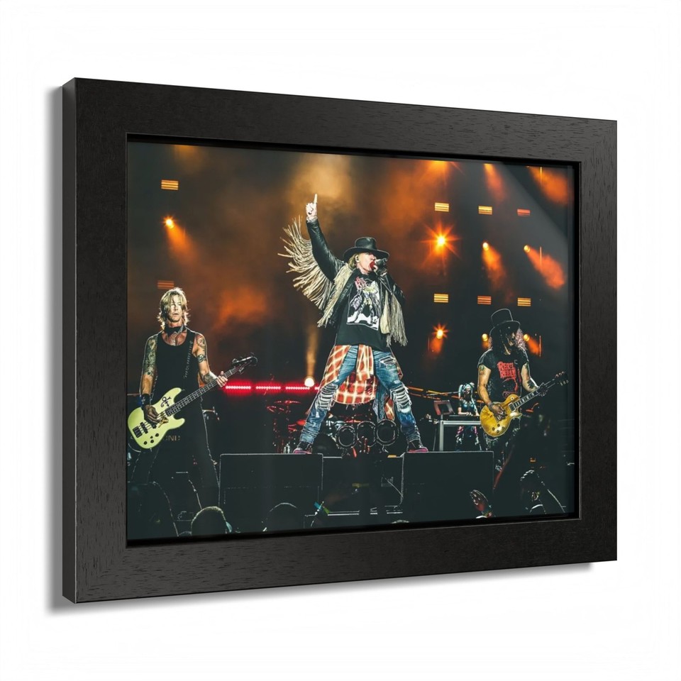 Guns N' Roses 'Classic' Framed Pictures/Posters - 80's Band, Concert ...