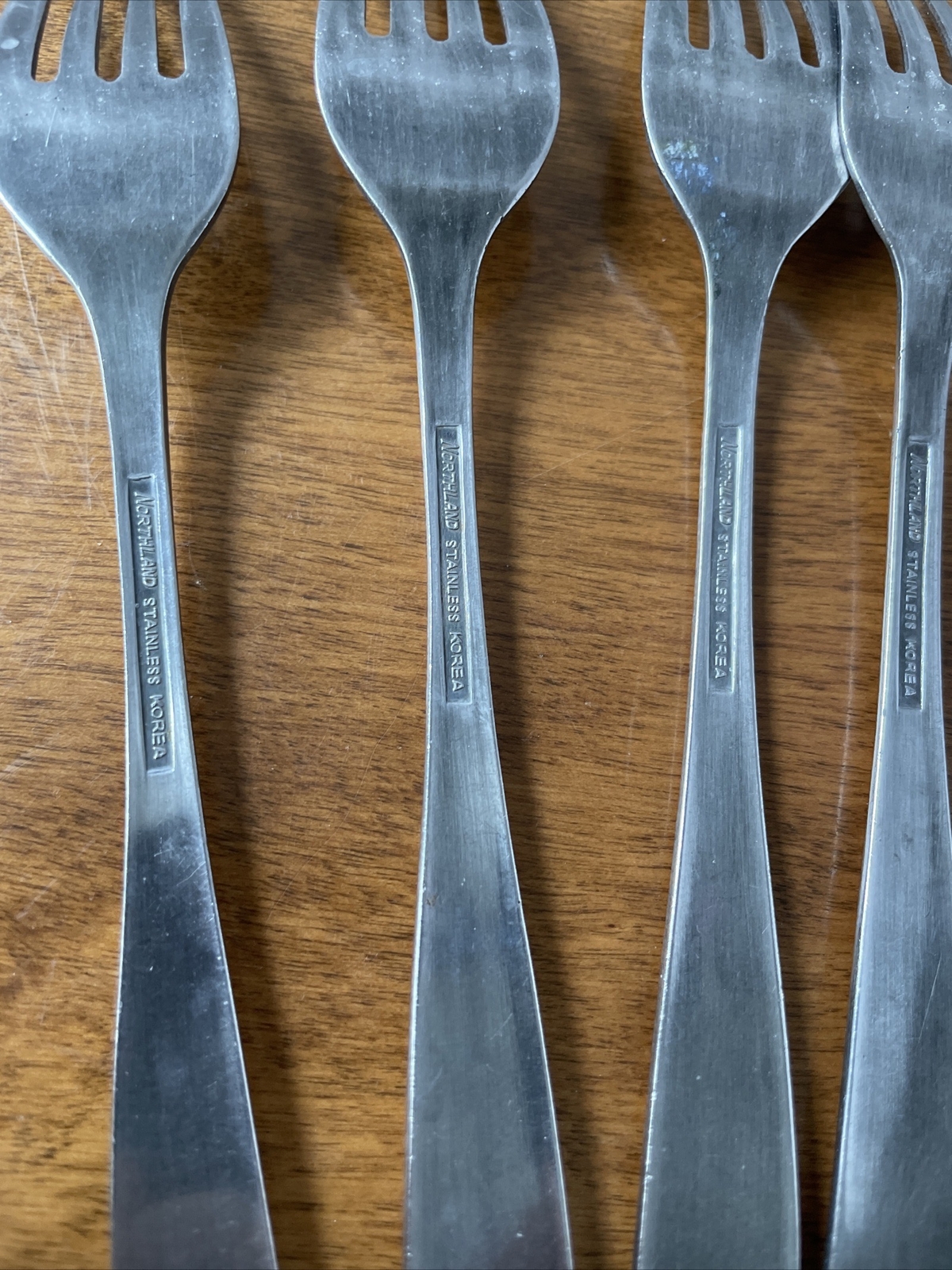 Oneida Northland POST ROAD Stainless Satin Handle Flatware Korea ...