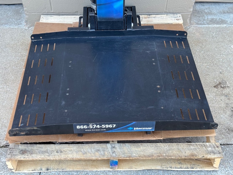 Harmar AL600 Hybrid Electric Wheelchair Scooter Platform Lift inside Vehicle | eBay