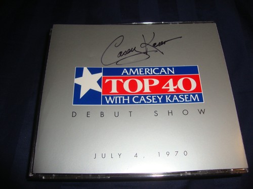 Casey Kasem American Top 40 Debut Show July 4th, 1970 CD Signed | eBay