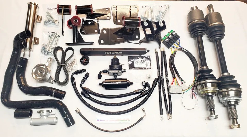 91-95 TOYOTA MR2 SW20 K SWAP CONVERSION KIT K20 K24 K SWAP K SERIES ...