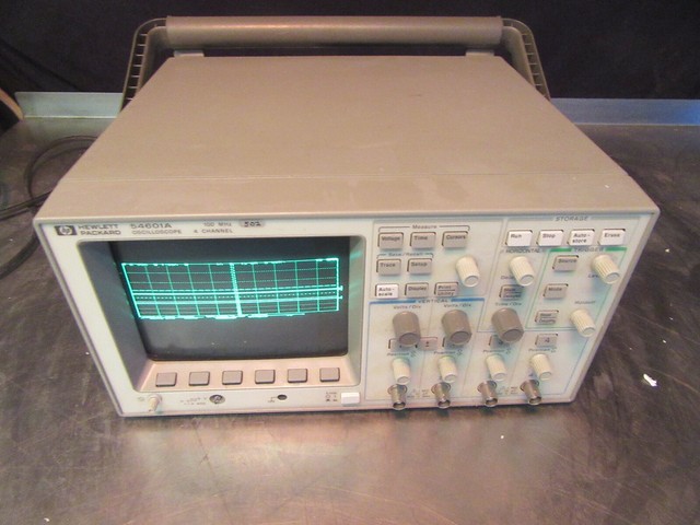 HP Hewlett Packard 54601A Oscilloscope 4-channel 100 MHz for sale ...