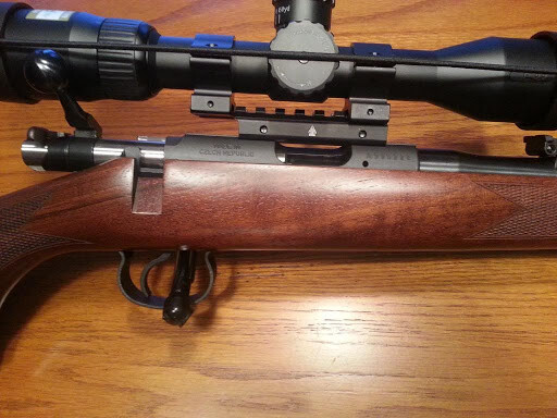 CZ USA 452, CZ 512 .22 LR Dovetail to Picatinny Weaver Scope Rail Mount ...
