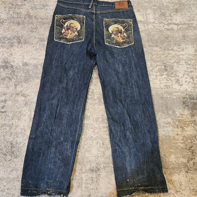 38x34 RMC Red Monkey Company Martin Ksohoh Lot 1002 Jeans Baggy Hip Hop ...