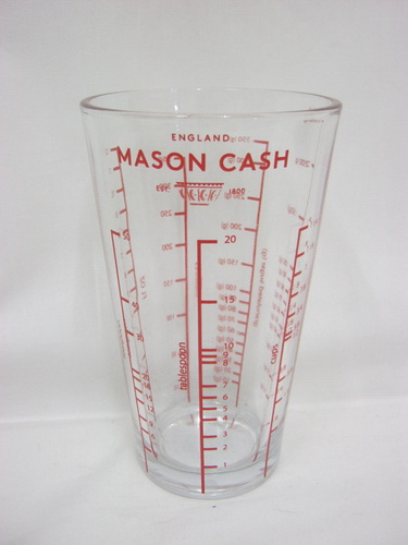 Mason Cash Glass Measuring Tumbler 350ml 350grm 2006.191 | eBay UK