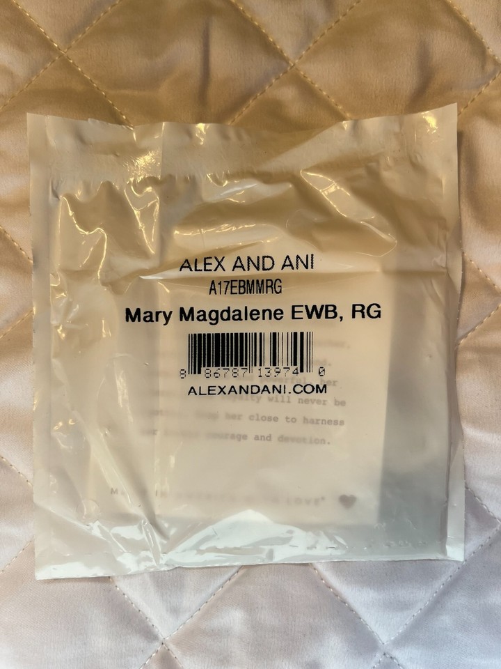 ALEX AND ANI Mother Mary Magdalene Gold Bracelet EWB, RG | eBay