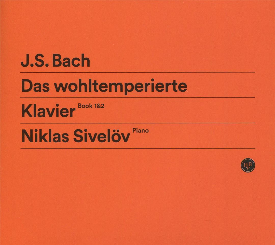 NIKLAS SIVELÖV J.S. BACH: DAS WOHLTEMPERIERTE KLAVIER NEW CD 7320470192368 | eBay