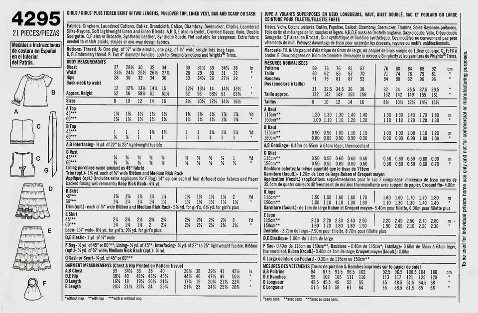 Simplicity Disney Lizzie McGuire Sewing Pattern Your Choice Sizes Child ...