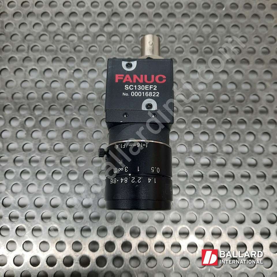 FANUC SC130EF2 A05B-1426-K001 B/W iR Vision CXV Camera w/ LM16HC 16mm ...