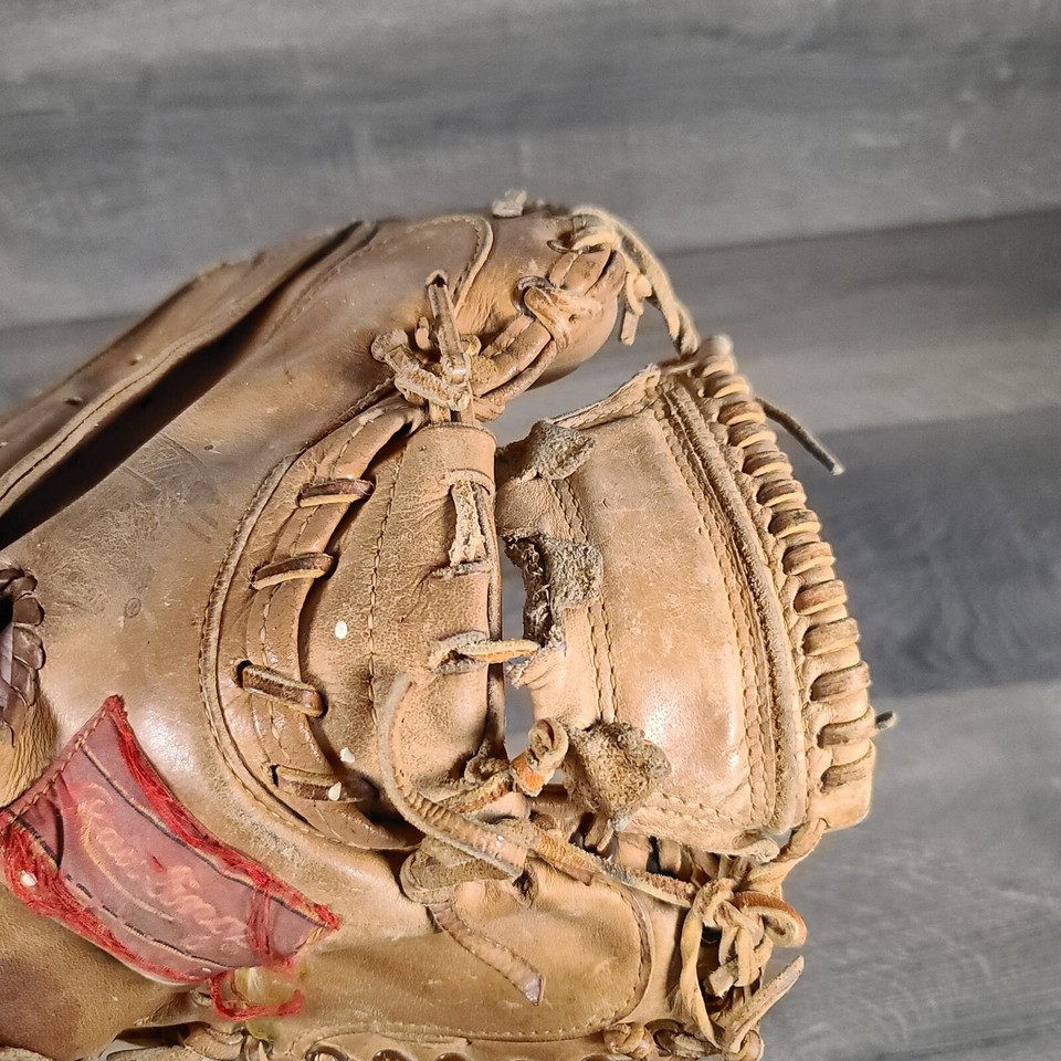 Vintage Johnny Bench Rawlings RL 10 Catcher’s Mitt Glove Fastback RHT ...