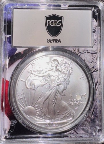 2023 Silver Eagle PCGS MS70 Ultra Breaks - Made In The USA ASE Ultra ...
