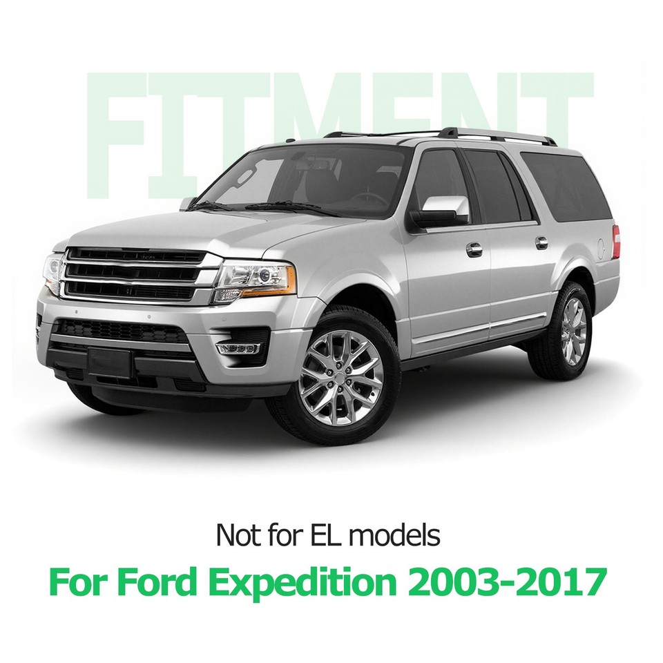 2PCS Steel Black Rust Repair Outer Rocker Panels For Ford Expedition ...