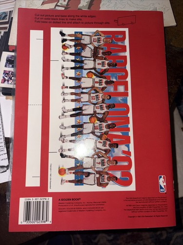 1992 Dream Team Sticker Book - USA OLYMPICS Michael Jordan Magic Bird ...
