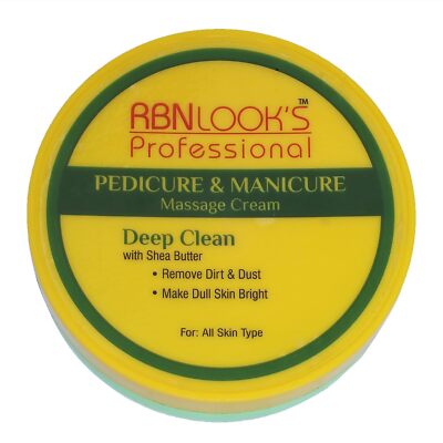 RBN LOOK'S Professional Pedicure & Manicure Cream for Deep Clean (300 ...