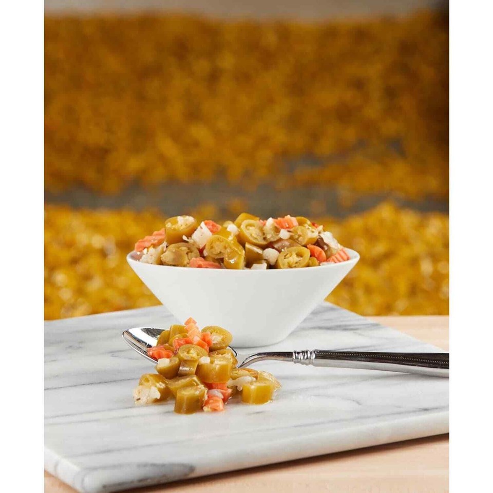 MARCONI 2 Pack Original Chicago Style HOT Giardiniera Peppers 16oz Jars ...