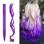 10 peices Highlight Clip In Colored Hair Extension Color Strip Straight ...