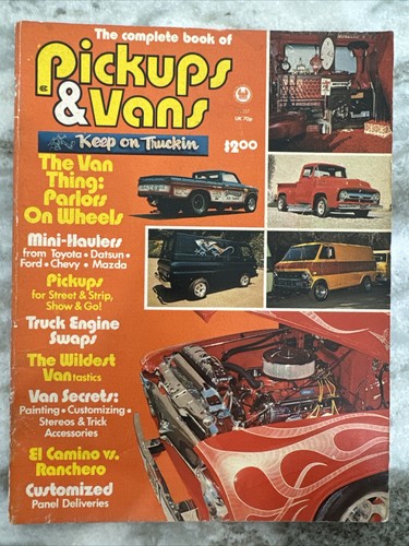 Peterson's The Complete Book Of Pickups & Vans No 1 Magazine | eBay