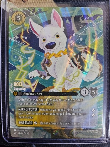 Lorcana - Archazia’s Island - Bolt - Superdog - Enchanted - 207/204 | eBay