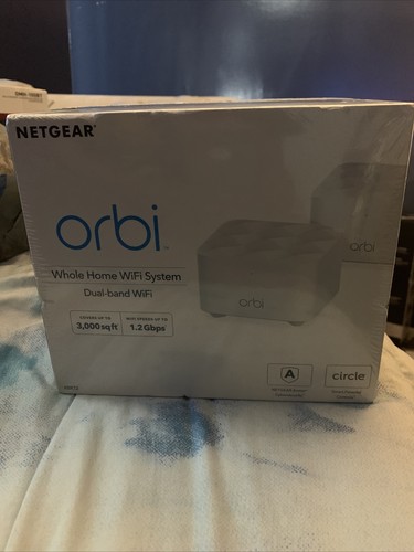 NETGEAR Orbi RBK12-100nas Whole Home Dual Band Wi-Fi System, 3000 sq ...