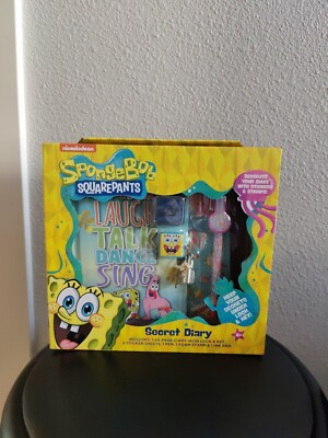 Inkology SpongeBob Secret Diary Set (131-7) INK-1317-06 | eBay