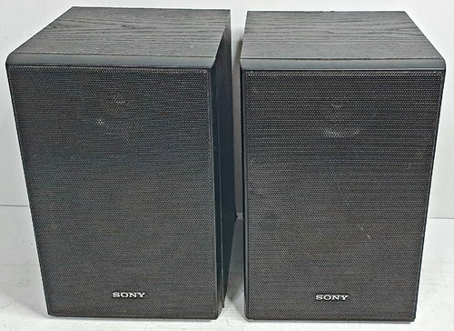 Old Sony SS-MSP855 Bookshelf or Surround Sound Speakers - Sound Great ...
