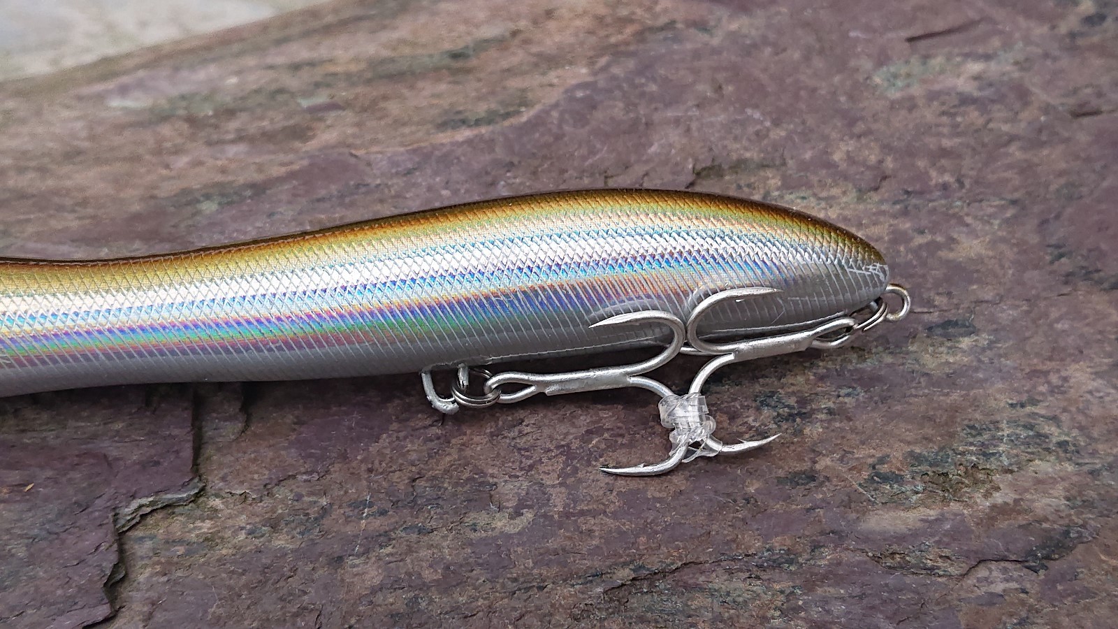 Bass Lure Crazy snake head 122mm 19g walking Topwater Popper Darter VMC ...