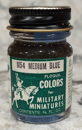 FLOQUIL ENAMEL MODEL HOBBY PAINT - MILITARY COLORS 5/8 oz - M54 MEDIUM ...