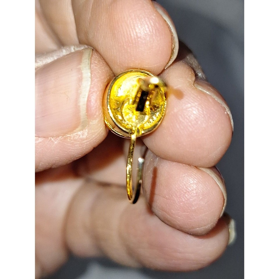 Women's Earrings Bullet Shell Gold Tone Shotgun Cartridge 40 Cal ...