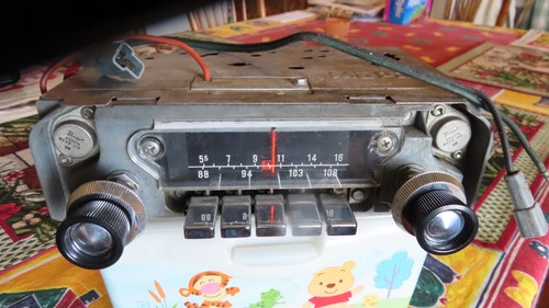 Chrysler Mopar 66 AM/FM Radio Model 366 (not tested) | eBay