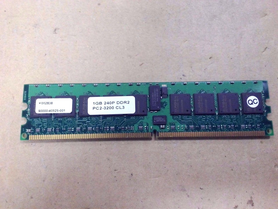 SimpleTech 1GB RAM K002838 90000-40525-001 240P DDR2 PC2-3200 CL3 | eBay