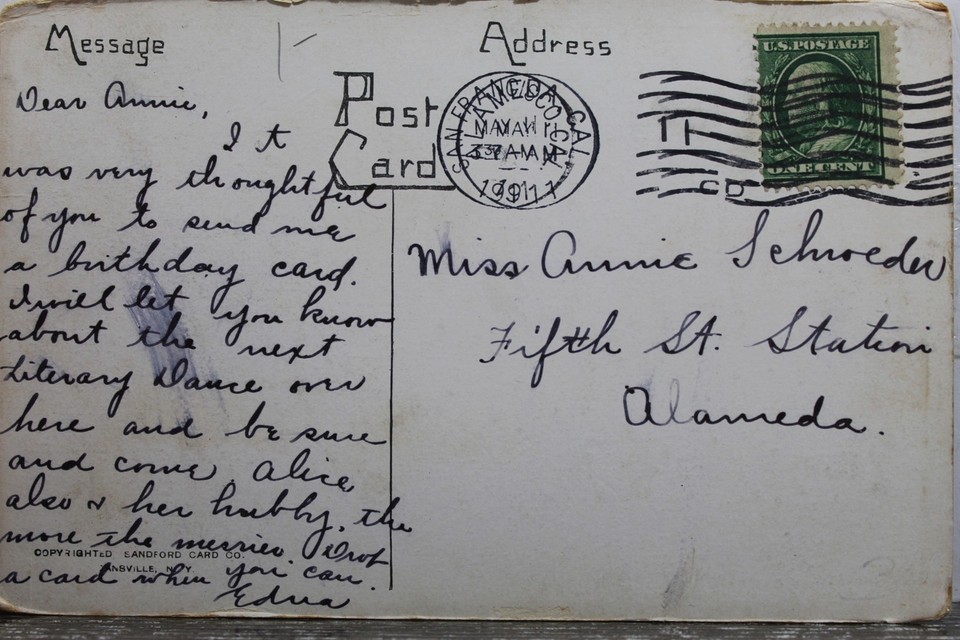 Greetings Thank You Bottom of My Heart Latest Form Art Saying Postcard ...