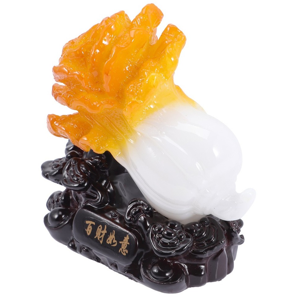 Luck Resin Crafts Home Decoration Chinese Money Tree Figurine Cabbage ...