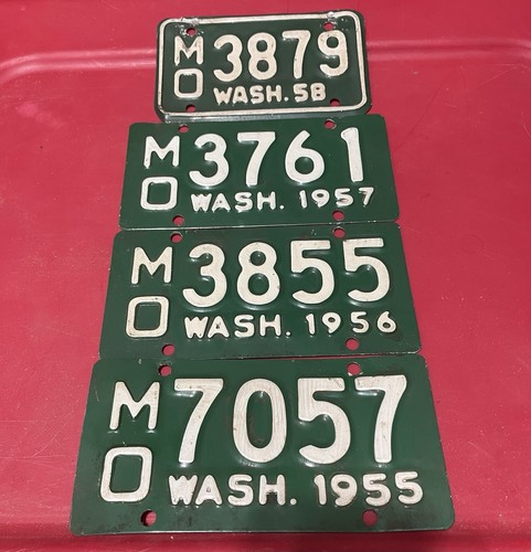 ANTIQUE MOTORCYCLE LICENSE PLATES | eBay