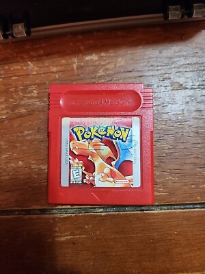Pokemon Red Version (Game Boy, 1998) CARTRIDGE ONLY Excellent Condition ...
