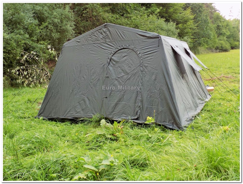 Military Army Outdoor Large BaseCamp Tent Shelter 6 Person - Olive ...