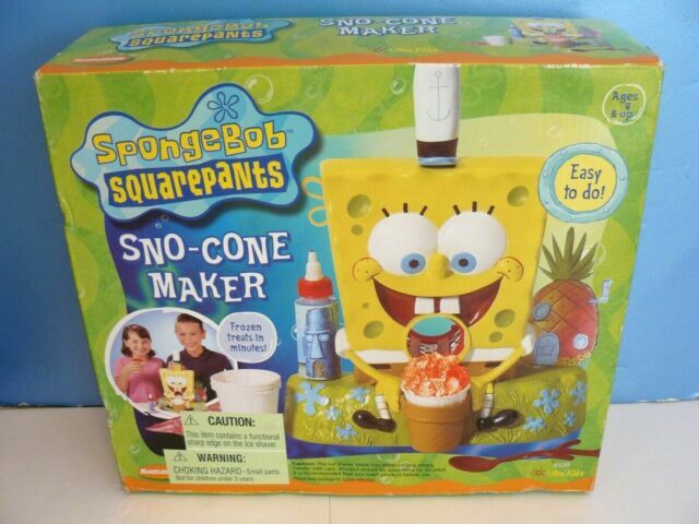 Nickelodeon Spongebob Squarepants Sno-cone Maker 2009 for sale online ...