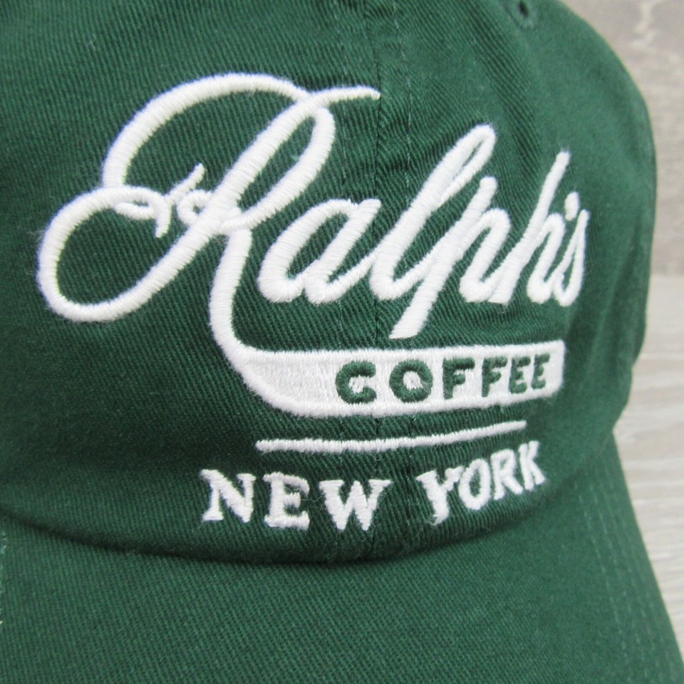 Polo Ralph Lauren Ralph's Coffee New York NYC Baseball Hat Cap Green ...