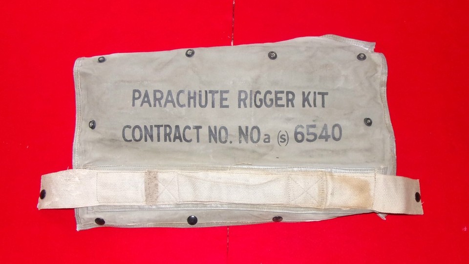 U.S. Navy carrier pilot's parachute rigger kit | eBay